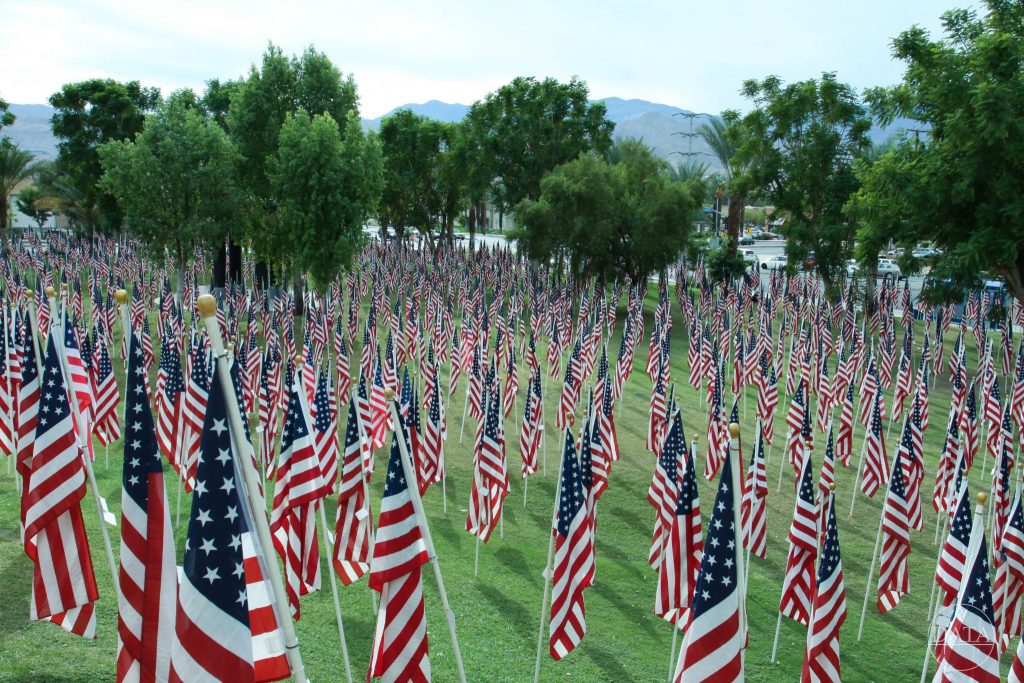 Adopt a Fallen Soldier Flag Display for “Healing Field” at Ace Hardware ...