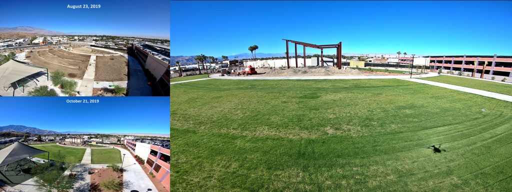 Progress Being Made on the New Cathedral City Community Amphitheater in ...