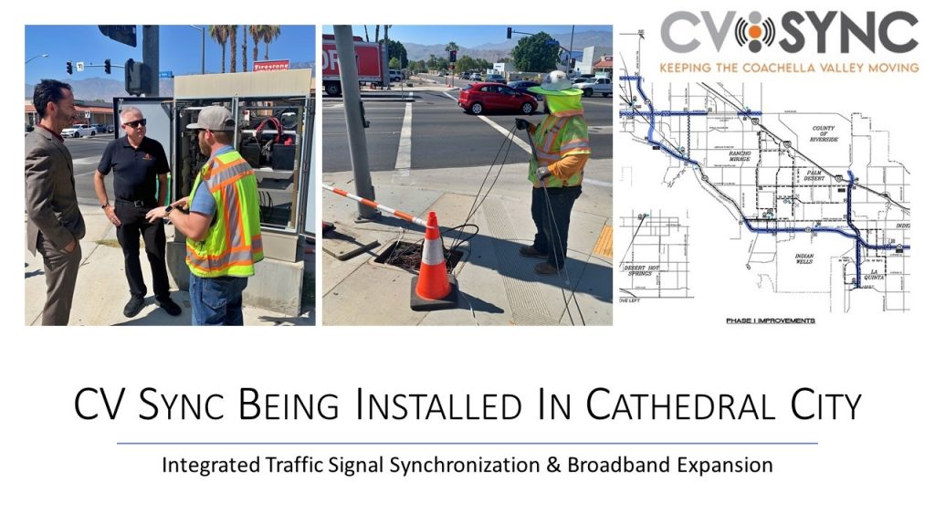 CV Sync Being Installed in Cathedral City - Discover Cathedral City