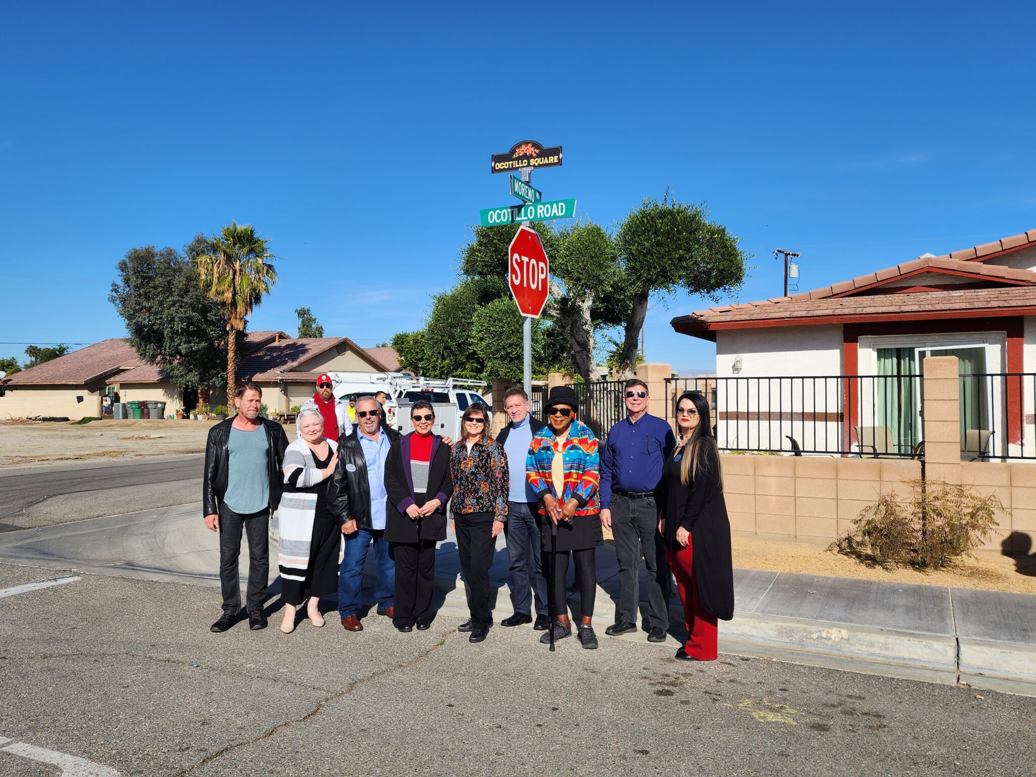 Cathedral City Residents, City Leaders Celebrate 'Ocotillo Square ...