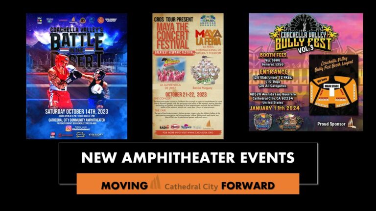 Cathedral City Community Amphitheater Attracts New Events, Annual ...