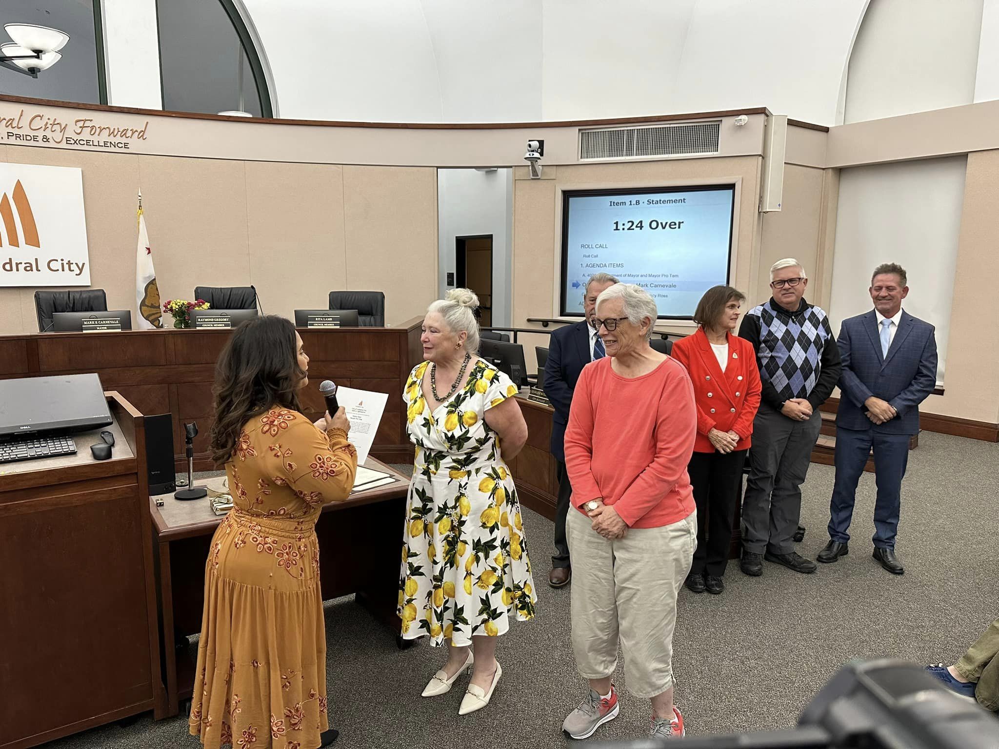 Cathedral City Mayor Mark Carnevale, Mayor Pro Tem Nancy Ross Sworn Into Office - Discover ...