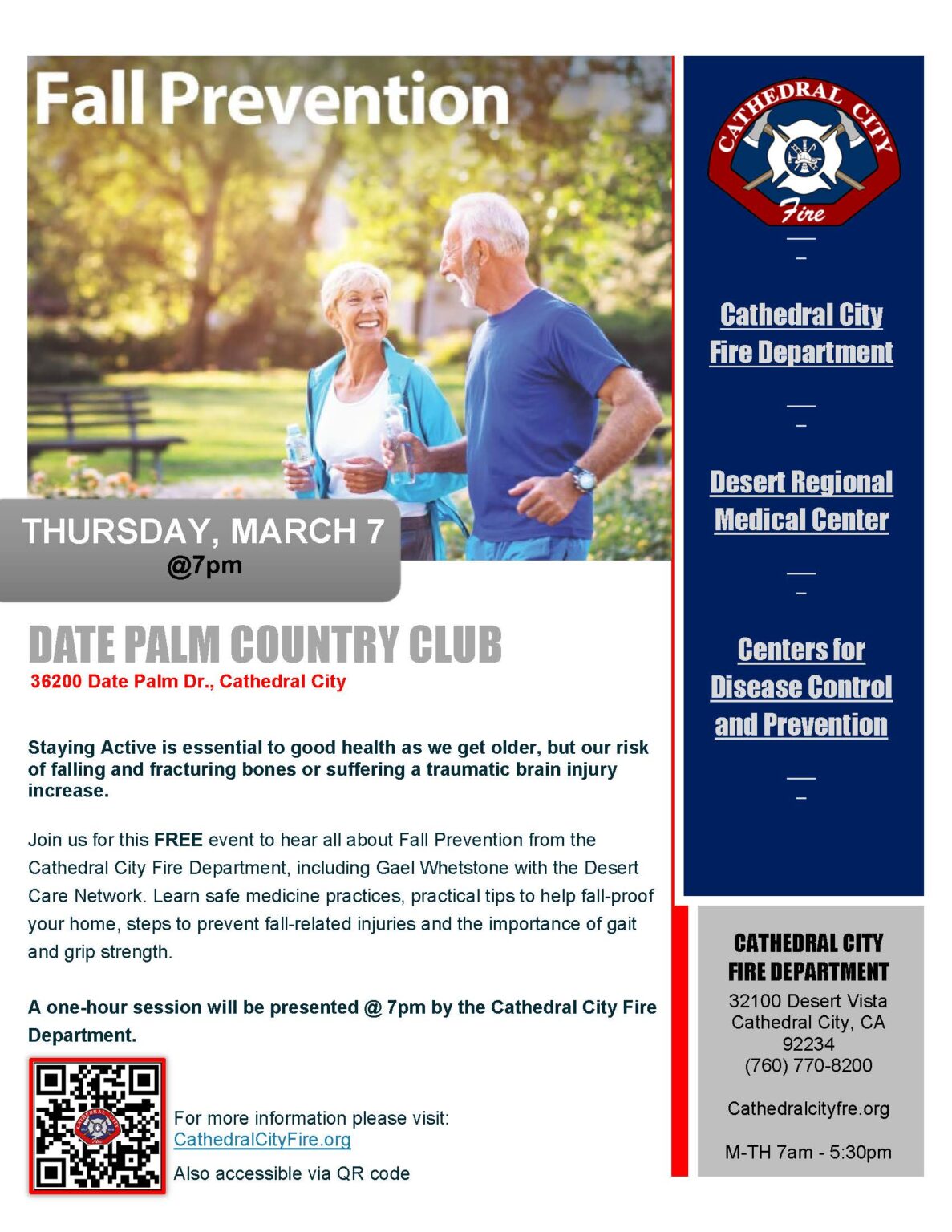 Fall Prevention - Discover Cathedral City