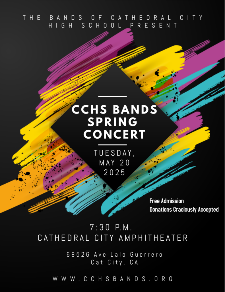 CCHS Bands Spring Concert - Discover Cathedral City