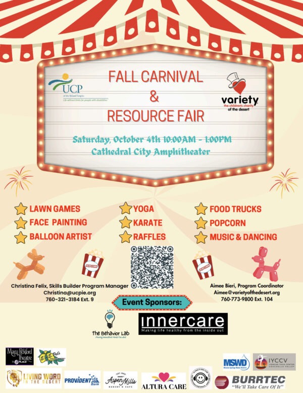 Fall Carnival & Resource Fair - Discover Cathedral City
