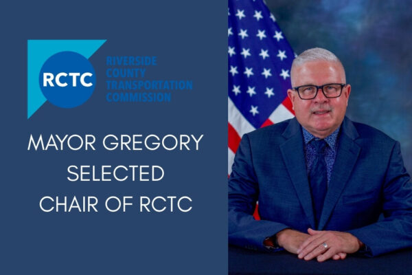 Commission Selects Cathedral City Mayor Raymond Gregory as Chair of ...